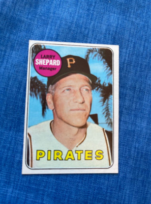DCC: 1969 Topps Larry Shepard Pittsburgh Pirates #384 NM | eBay