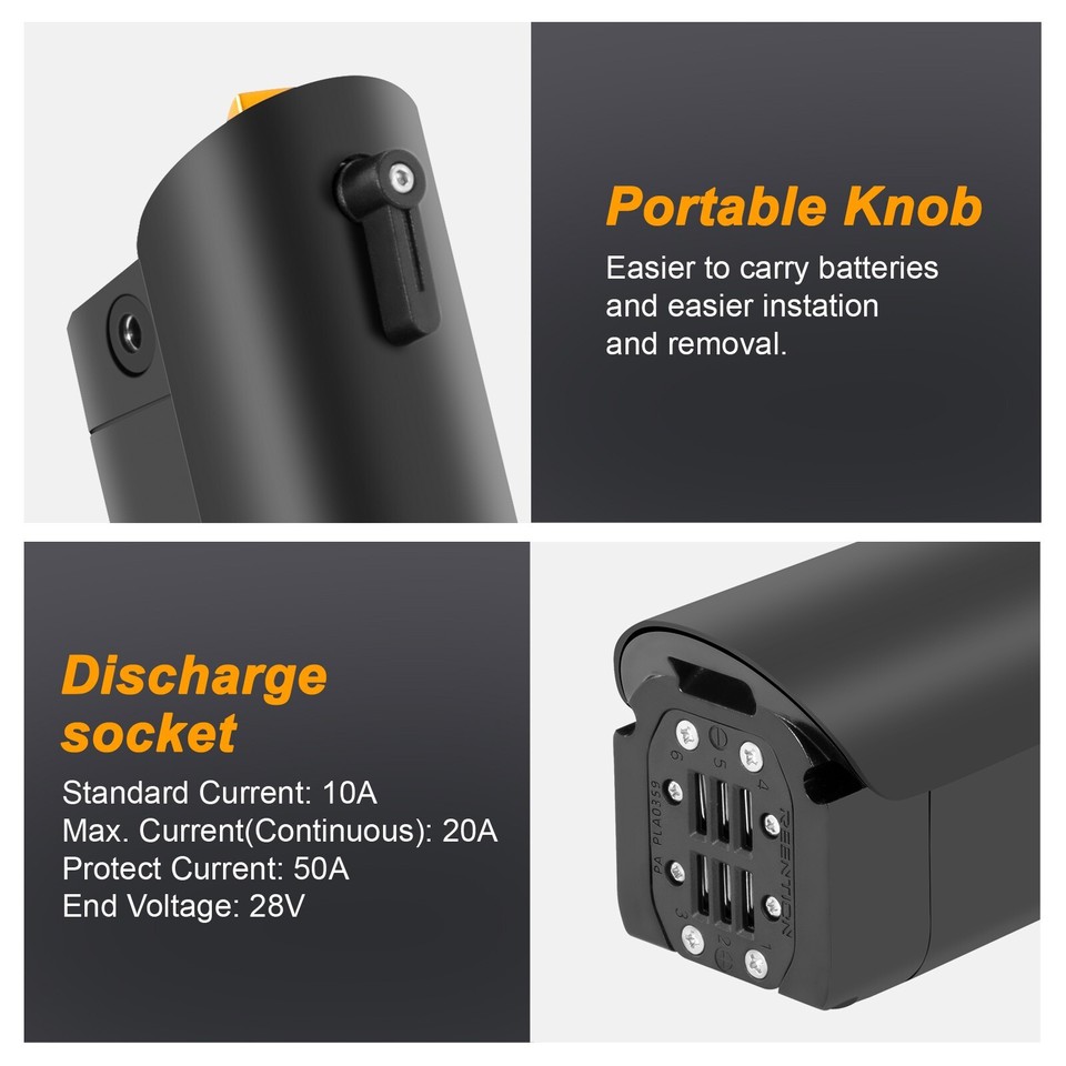 Aventon Ebike Battery 36V 10Ah for Soltera.2 and Soltera.2 Step-Through ...