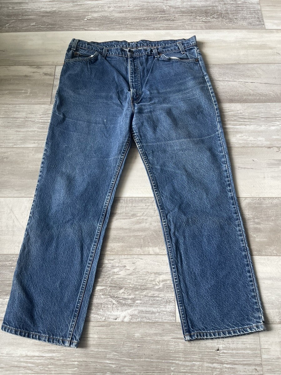 Vintage 1980's Levi's 509-0217 Orange Tab Jeans Size 38x29 Vintage 1980's Levi's 509-0217 Orange Tab Jeans Size 38x29