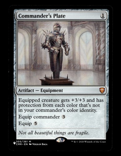 MTG - Commander's Plate - The List Reprints - Near Mint | eBay