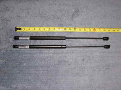 2ea 18 ” 80 lb Truck Topper Cap Cover Shell Strut Shock Spring Lift Arm ...