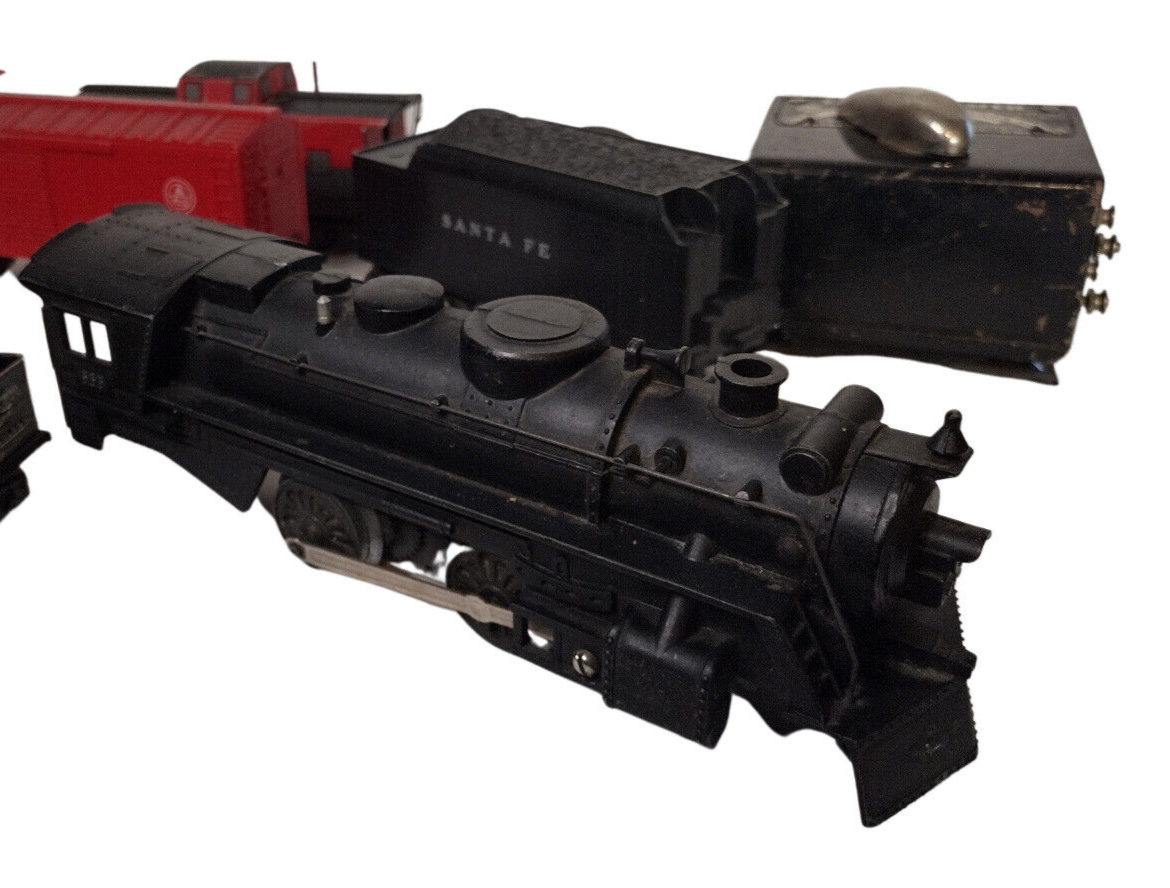 VTG 1950s 50s Louis Marx & Co. Streamline Steam Type Electric Train Set ...