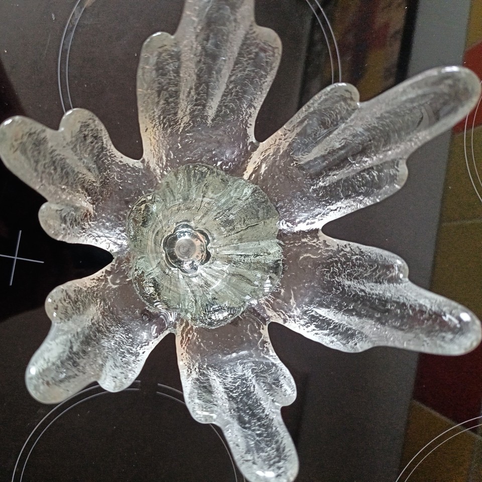 Vintage Ravenhead Flair Range A Hardie Williamson Glass Textured Vase ...