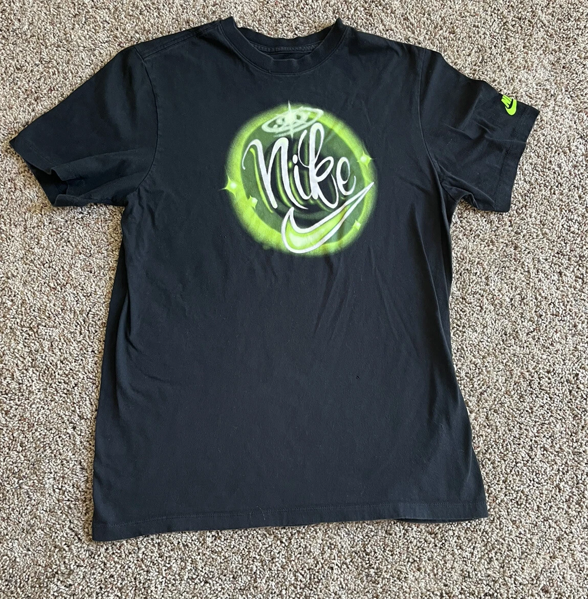 Nike Logo Neon Green