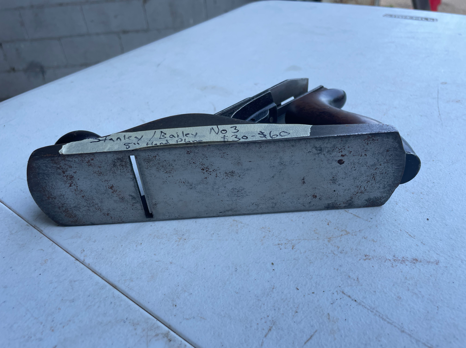 Stanley/Bailey No. 3 Hand Plane (8”) – Vintage – Excellent Condition | eBay