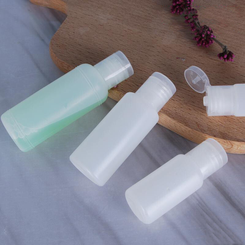 10ml-50ml Empty PE Plastic Squeeze Bottles W/ Flip Cap Lotion Travel ...
