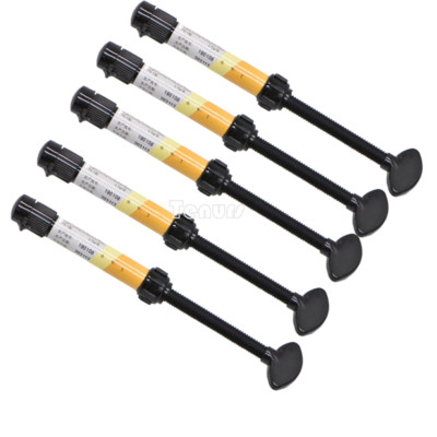 5Pc Dental Denfil injector Shade A1/2/3 Universal Composite Light ...