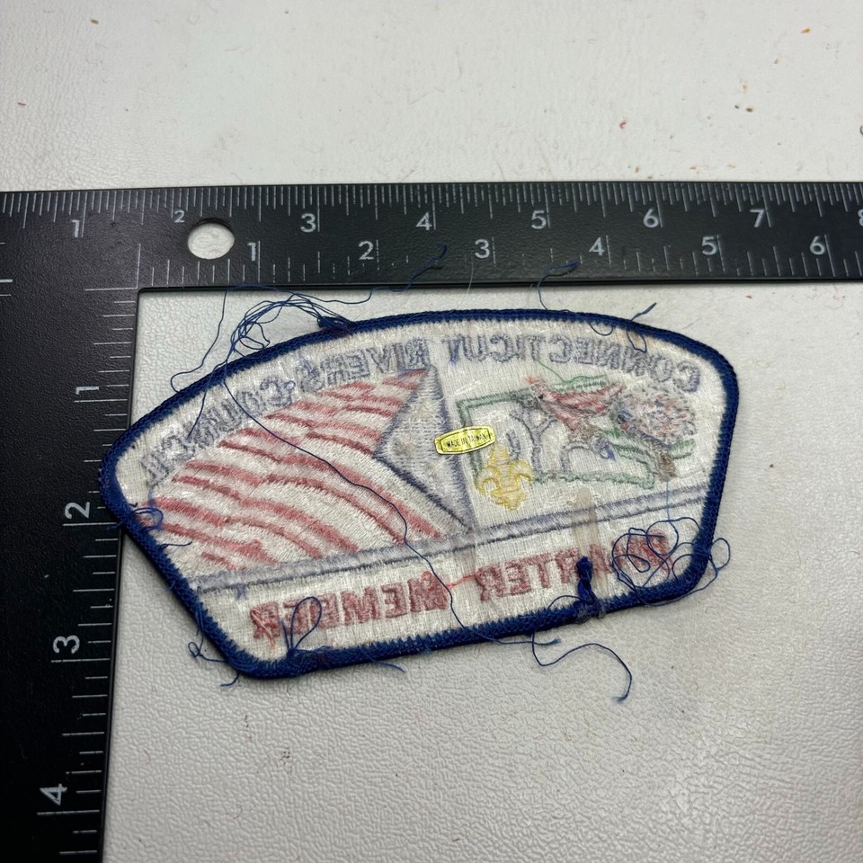 Vintage & Used CONNECTICUT RIVERS COUNCIL CHARTER MEMBER Boy Scouts ...