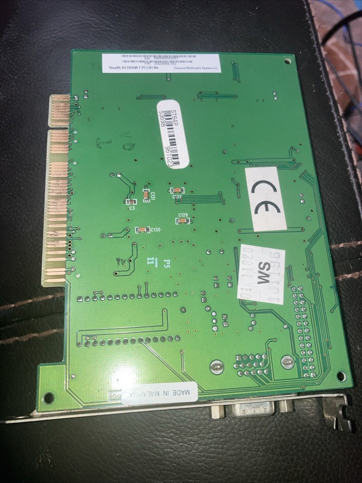 VINTAGE 1994 Diamond Stealth 64 DRAM PCI VGA Video Graphics Card ...
