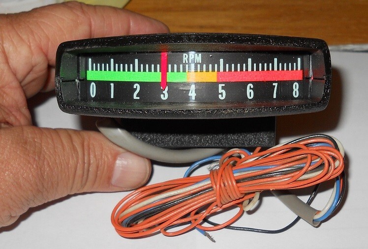 NOS 1968-72 GM Tachometer Ribbon Style | eBay