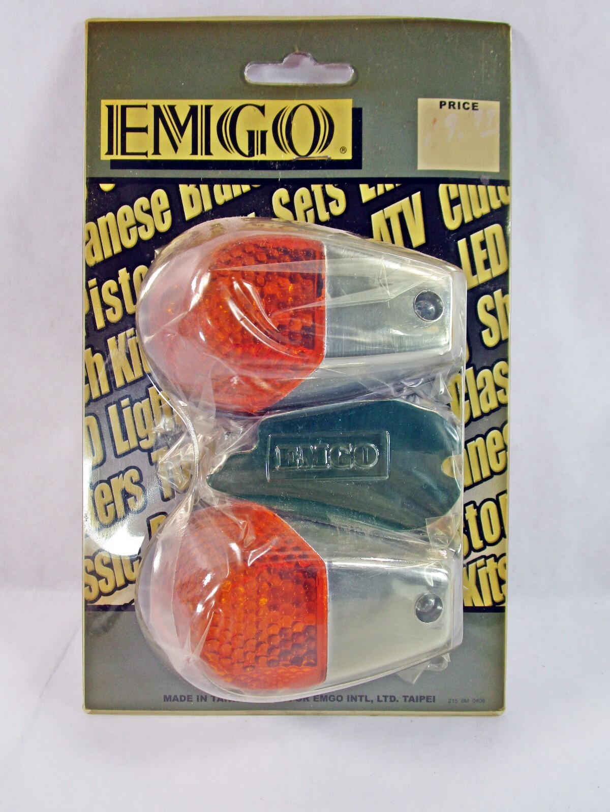 Emgo - 61-81902 - Decorative Side Lights, Chrome/Amber Lens for sale ...