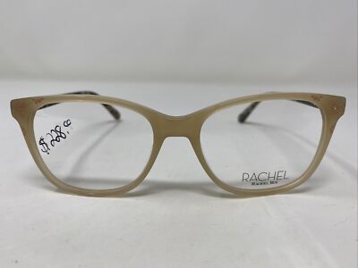 Rachel Roy Eyeglasses Frame FLOURISH BONE 53-17-140 Brown Full Rim YL19 ...