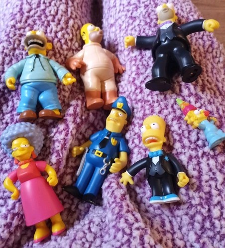 LOT: Simpsons Characters Figures For THE World Of Springfield Playset ...