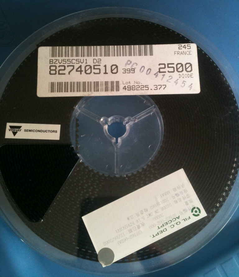 20x BZV55C5V1 VISHAY DIODE ZENER 5.1V 500MW SOD80C | eBay