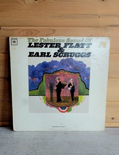 Lester Flatt & Earl Scruggs Bluegrass Vinyl Columbia Record LP 33 RPM ...