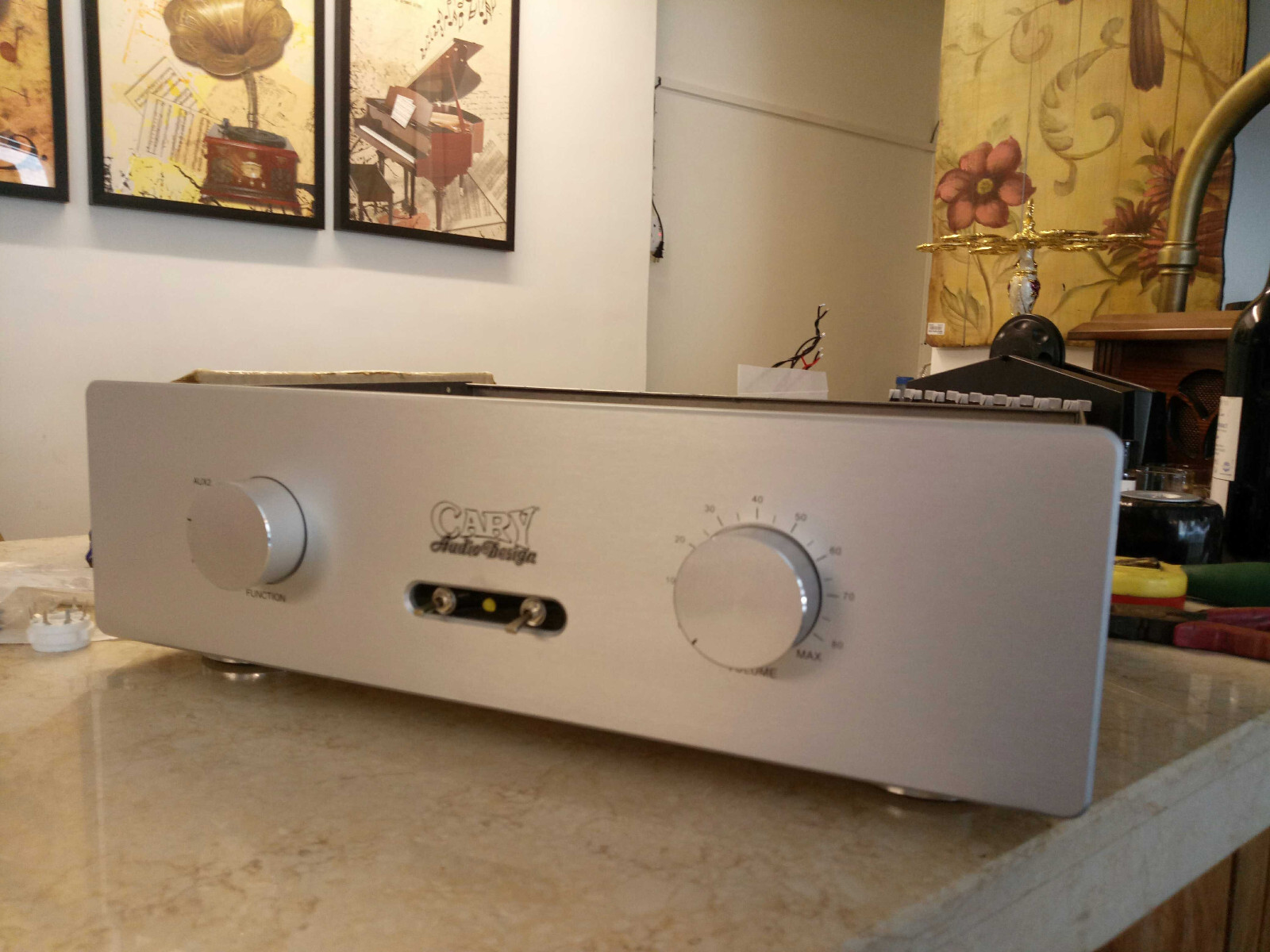 HiFi Preamplifier Chassis Preamp Iron Box 410x112x300MM For Cary AE-1 ...