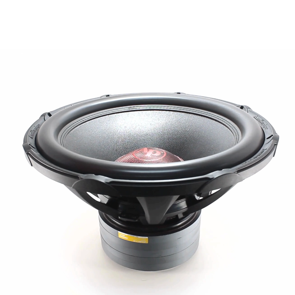 18" 1900W RMS Dual 4-Ohms 5-Stack Composite Cone Subwoofer Audiopipe | eBay