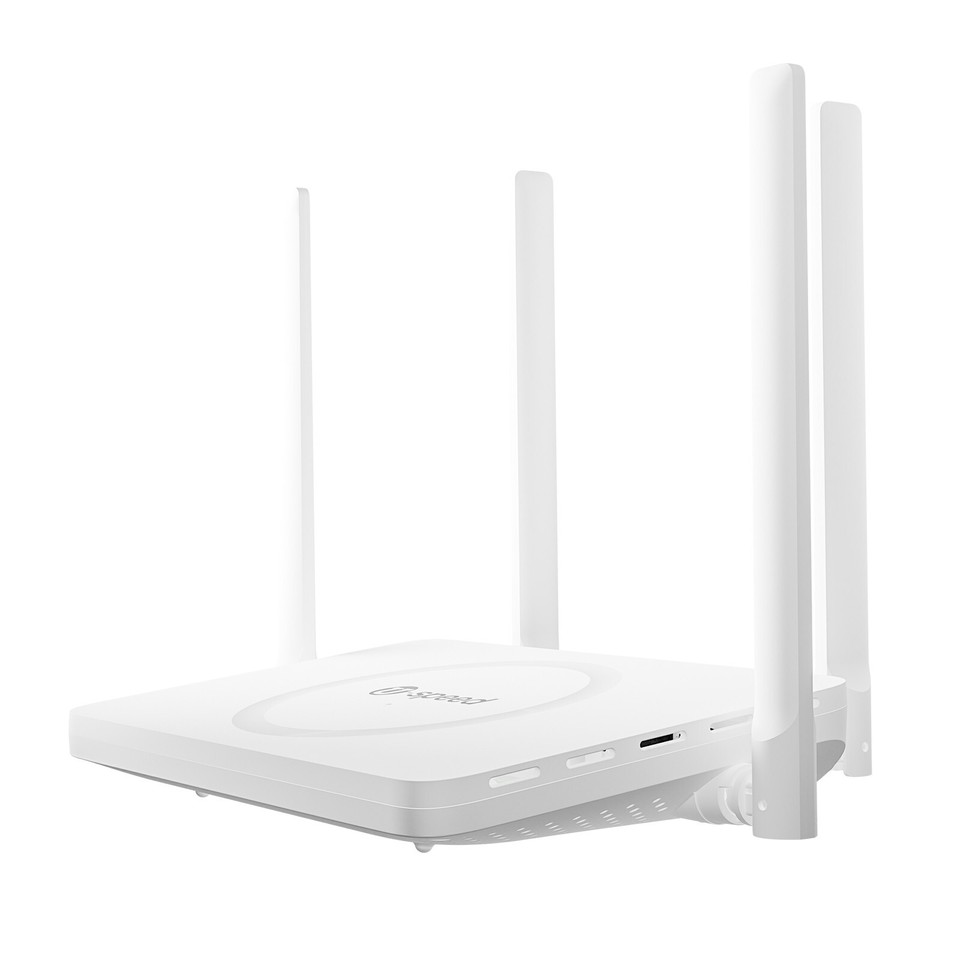 AC1200 WiFi Router 1200Mpbs Gigabit Dual Band Router Wireless Internet ...
