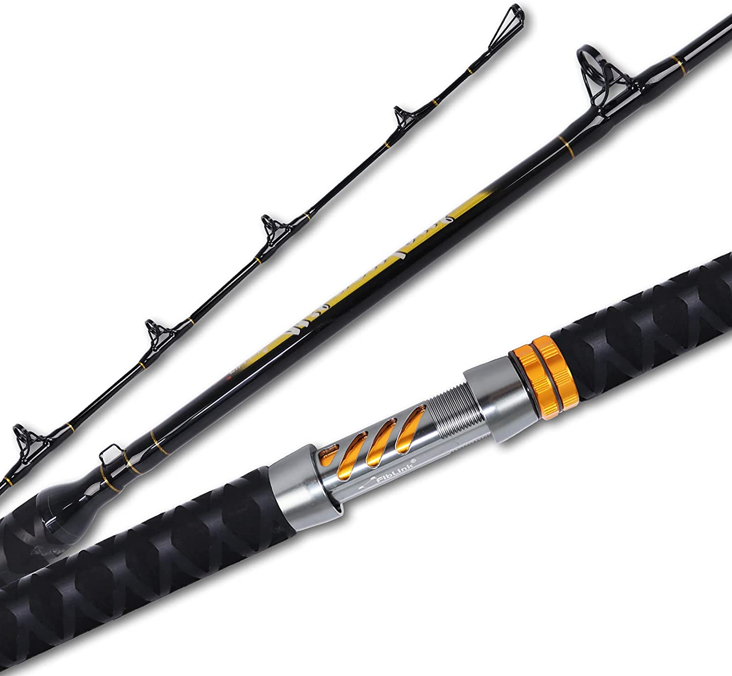 Catfish Fishing Rod Carbon Fiber Catfishing Pole Travel Heavy Casting 6 ...