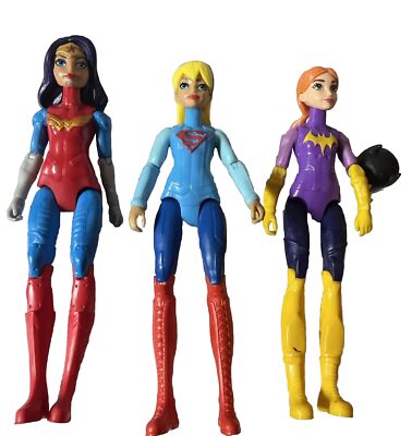 Mattel Action Figure DC Girls Action Figures - Supergirl, Batgirl ...
