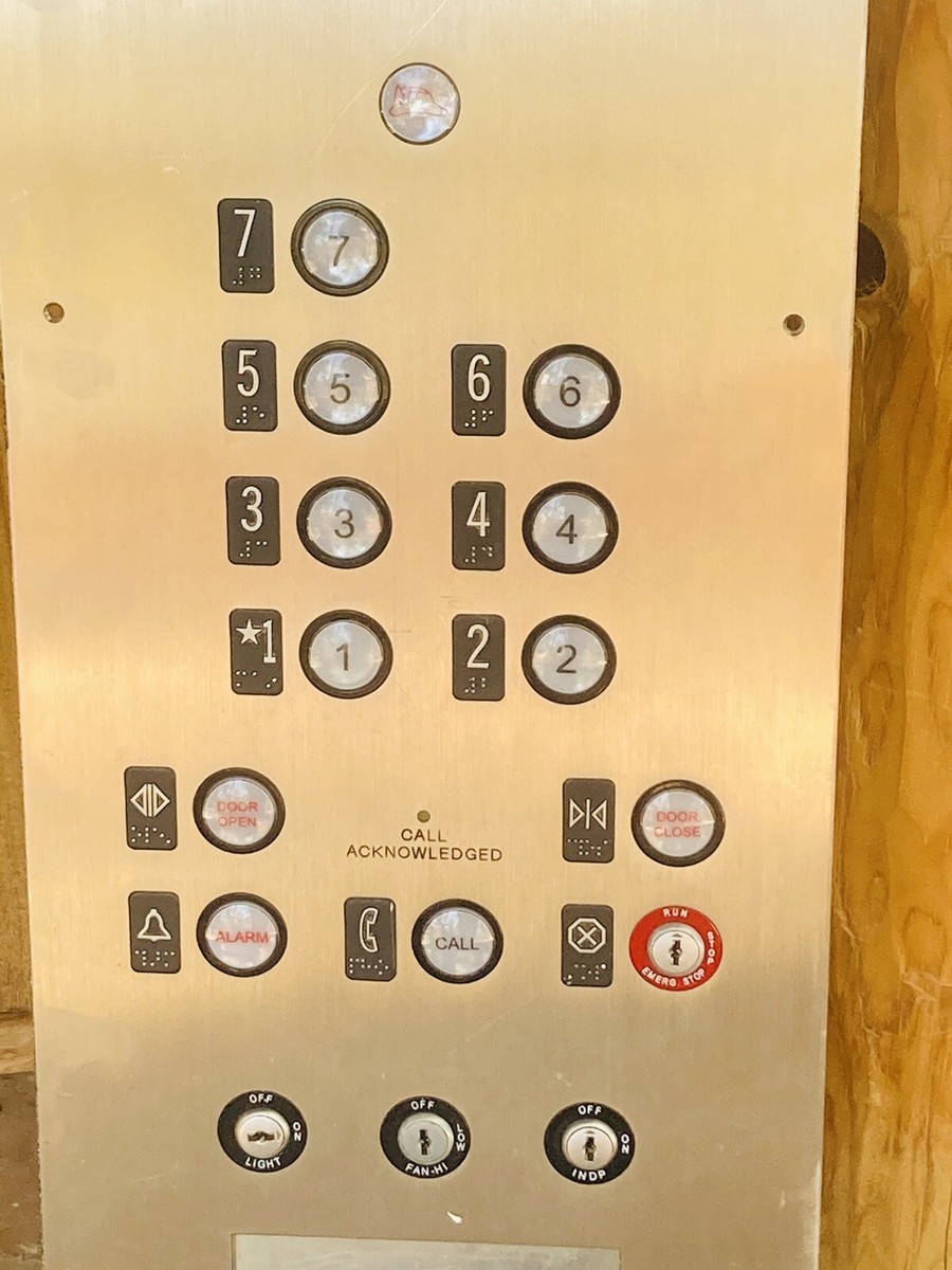 Elevator Button Panel
