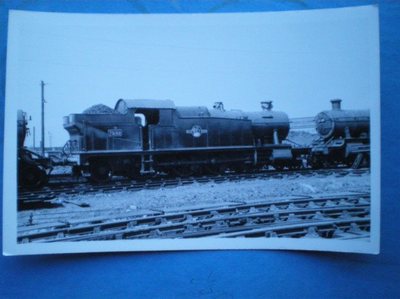 PHOTO GWR COLLETT CLASS 72XX 2-8-2T LOCO 7232 AT EBBW JUNCT | eBay UK