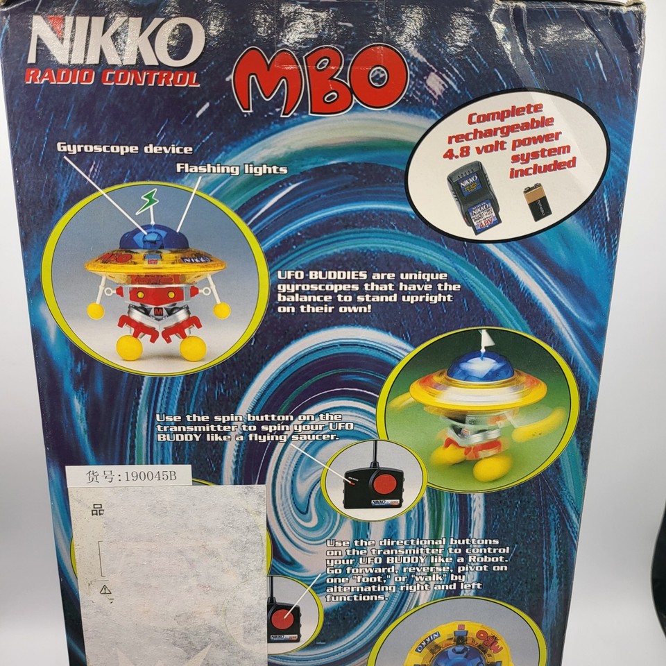UFO BUDDY Spaceship and Robot all in ONE!! NIKKO RADIO CONTROL - NEW ...