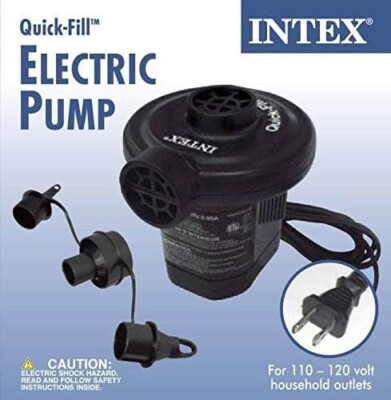 Intex Quick-Fill 110-120V Electric Air Pump AP619 for Air Mattress ...