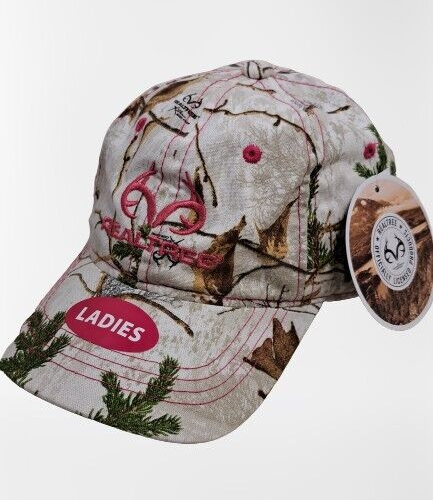 New Realtree Women's Licensed Hunting Sports Hat Cap Camo Adjustable ...