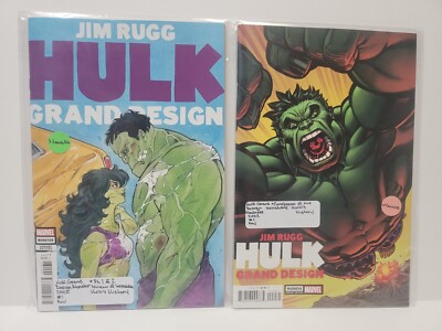 Hulk Grand Design Monster Madness 1-2 Complete Comic Lot Run Set Marvel ...