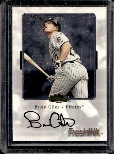 2000 Fleer Showcase Brian Giles FreshInk Authentic Auto Autograph ...