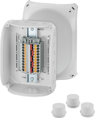 Hensel DK 1610 P 0,5-10 qmm 3phasig, 5pol. Klemme Kabelabzweigkasten ...