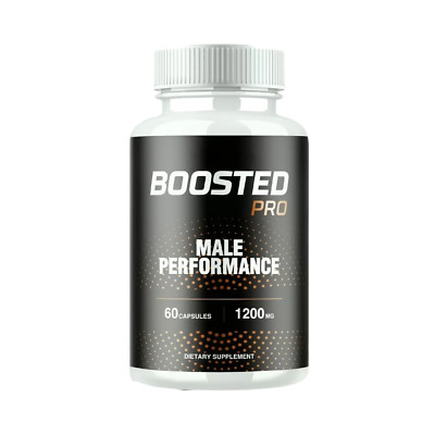 Boosted Pro Capsules for Male Performance and Energy - 60 Capsules | eBay