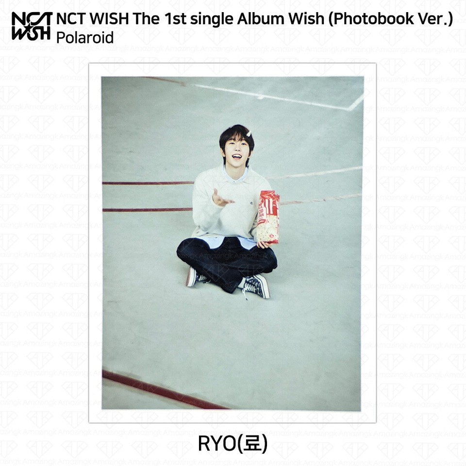 NCT WISH The 1st Single Album WISH Official Photocard Polaroid RIKU YUSHI KPOP | eBay