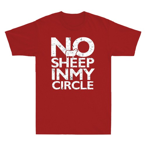 No Sheep In My Circle Funny Vaccine Saying Gift Retro Men's Short ...