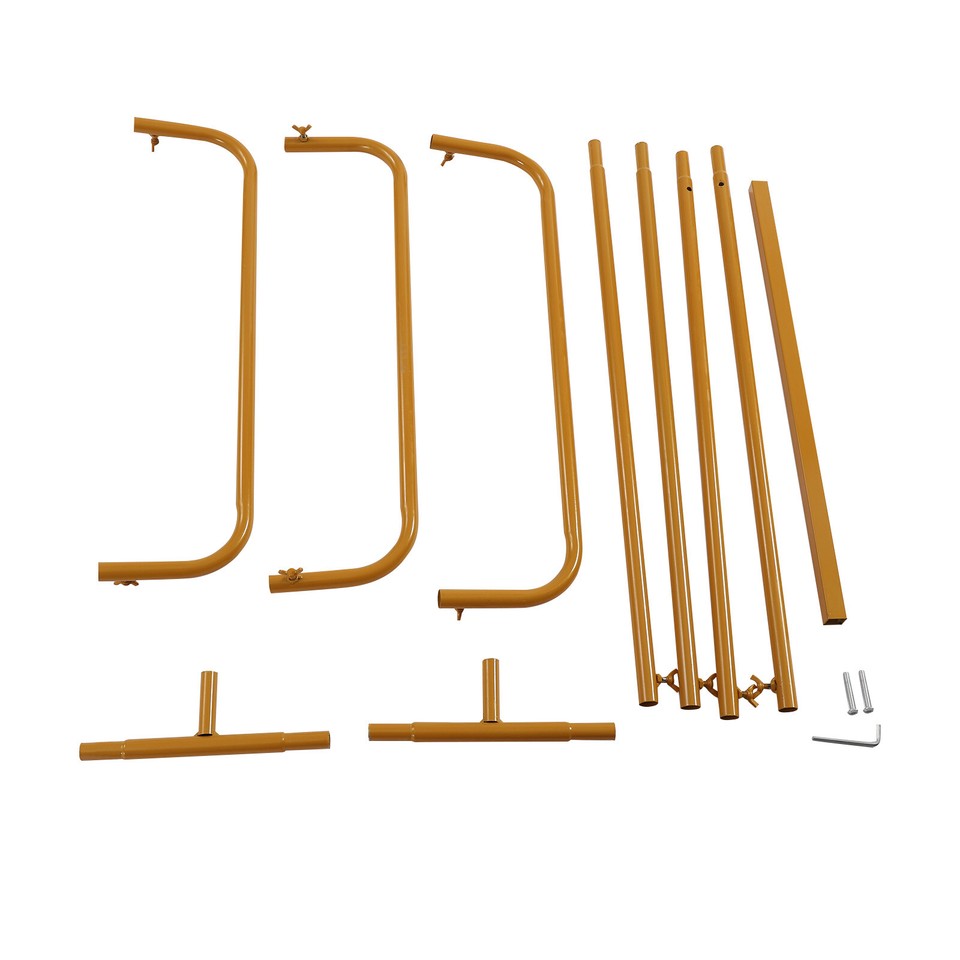 Metal Photo Display Stand Gold Wedding Arch Rectangle Rack Sign Poster ...