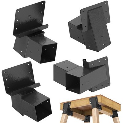 4 Pk Heavy Duty Deer Stand Brackets, 4x4 Deer Blind Brackets ...