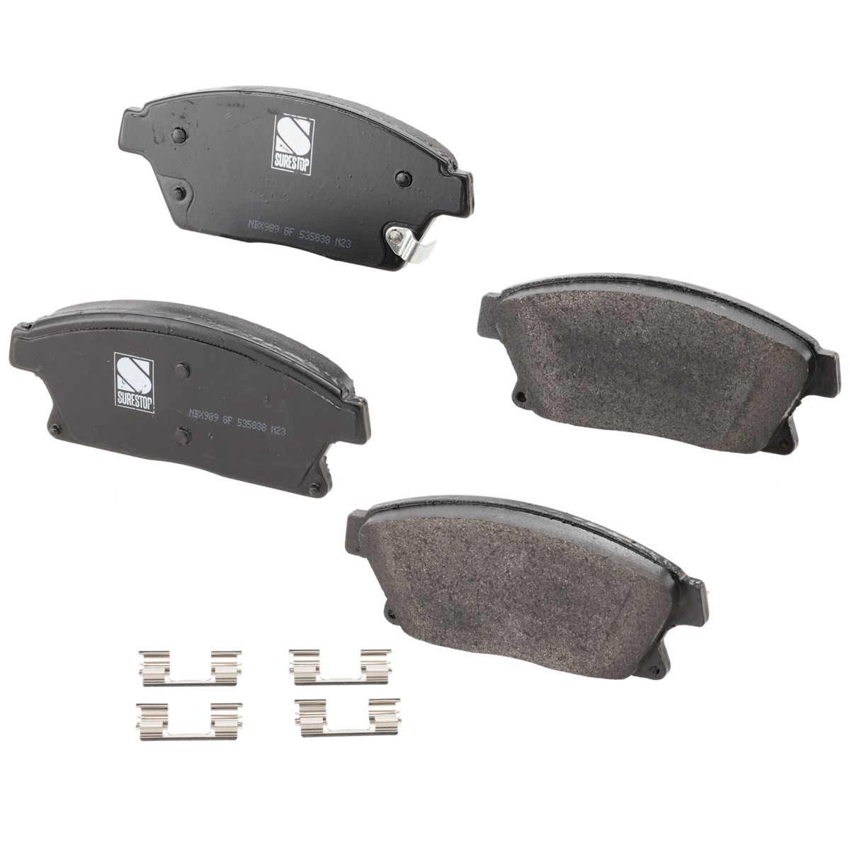 KIT-090821-194 Sure Stop Brake Disc and Pad Kits 2-Wheel Set Front for ...