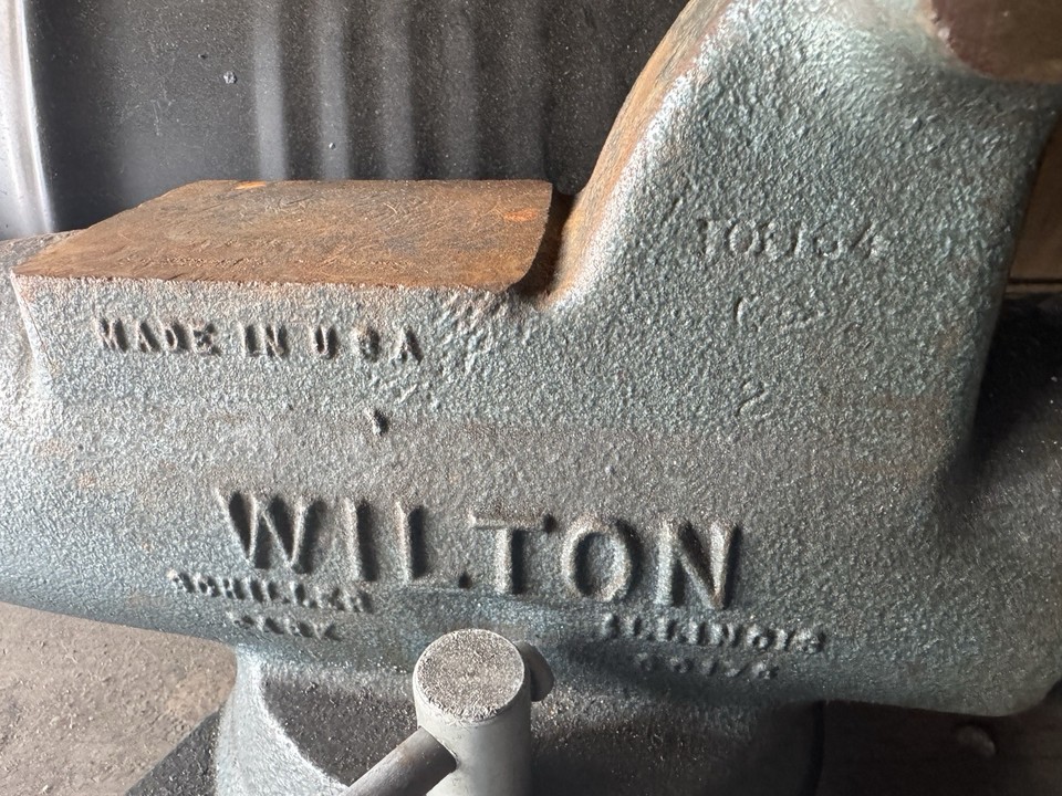 Wilton Bullet Vise 101164 On Swivel 5 Inch Jaws / Super Heavy | eBay