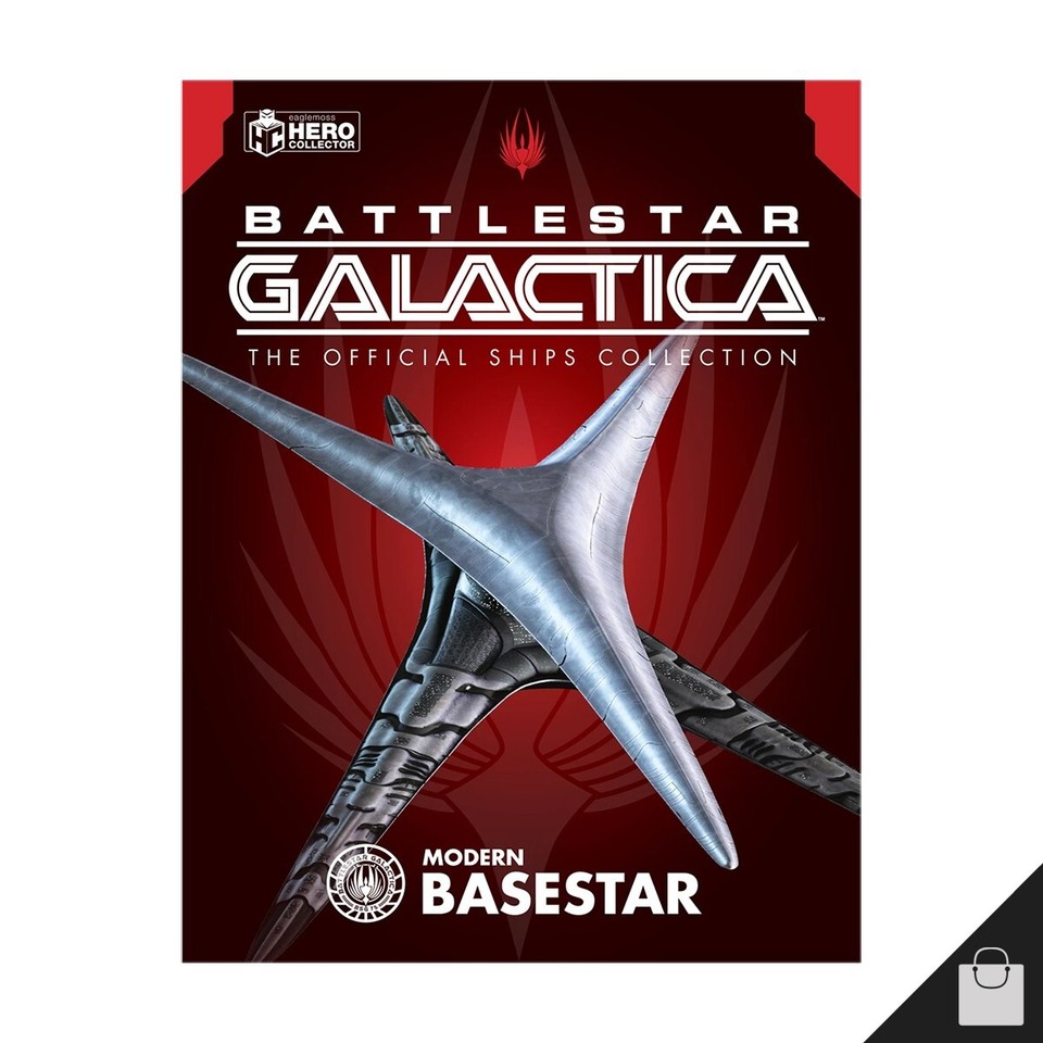 Battlestar Galactica Modern Basestar Eaglemoss Cylon Space Station Base ...