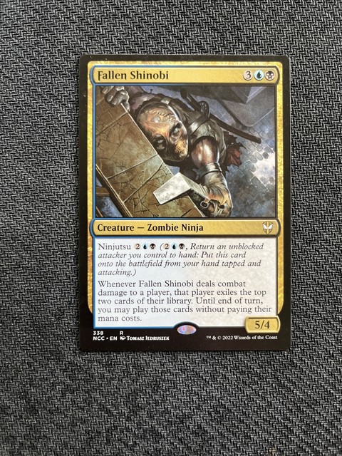 MTG Fallen Shinobi Modern Horizons 199/254 Regular Rare for sale online ...