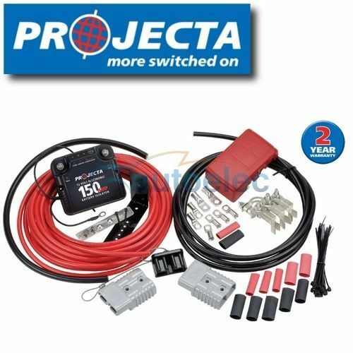Projecta Dual Battery Vsr Voltage Relay Isolator System & Trailer ...