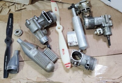 RC radio control airplane parts-bundle used motor/engine parts | eBay