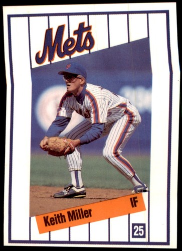 1991 KAHN'S NEW YORK METS KEITH MILLER NEW YORK METS #NNO | eBay