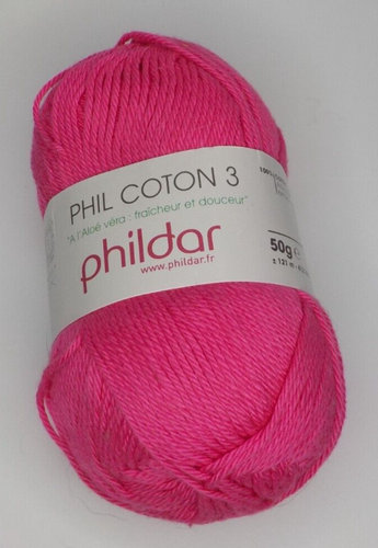 Phildar Yarn Phil Coton with Aloe-Oeillet-1 Skein-sku 310332 | eBay