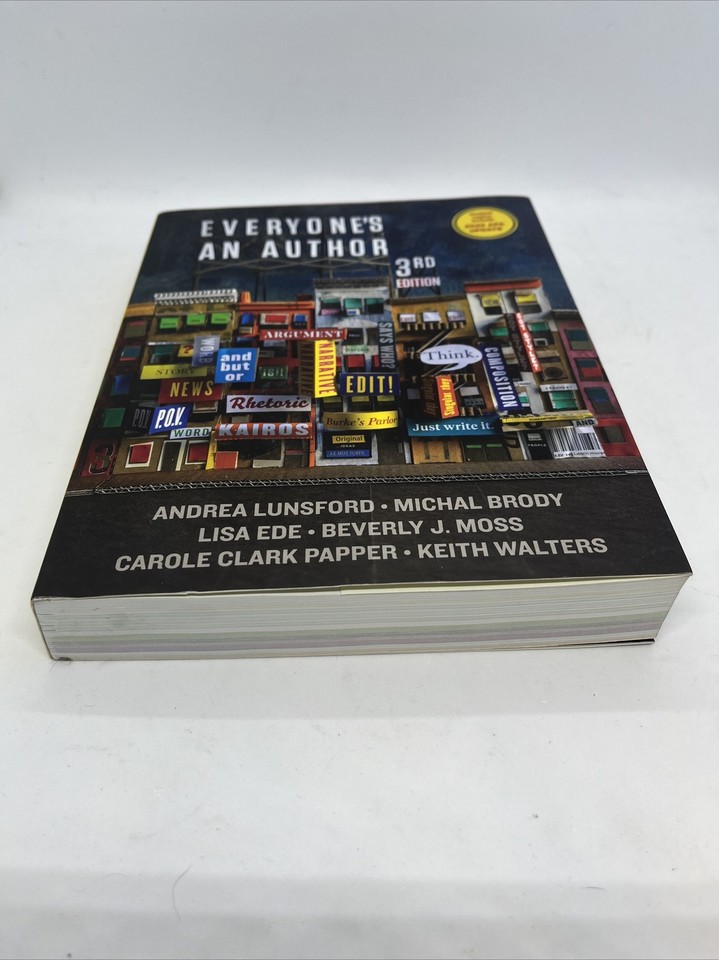 Everyone's an Author (3rd Edition) Paperback Lunsford, Brody, et al ...