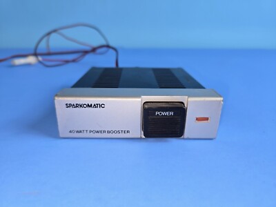 Sparkomatic LC52 Car Stereo 40 Watt Power Booster Full Range Amplifier ...