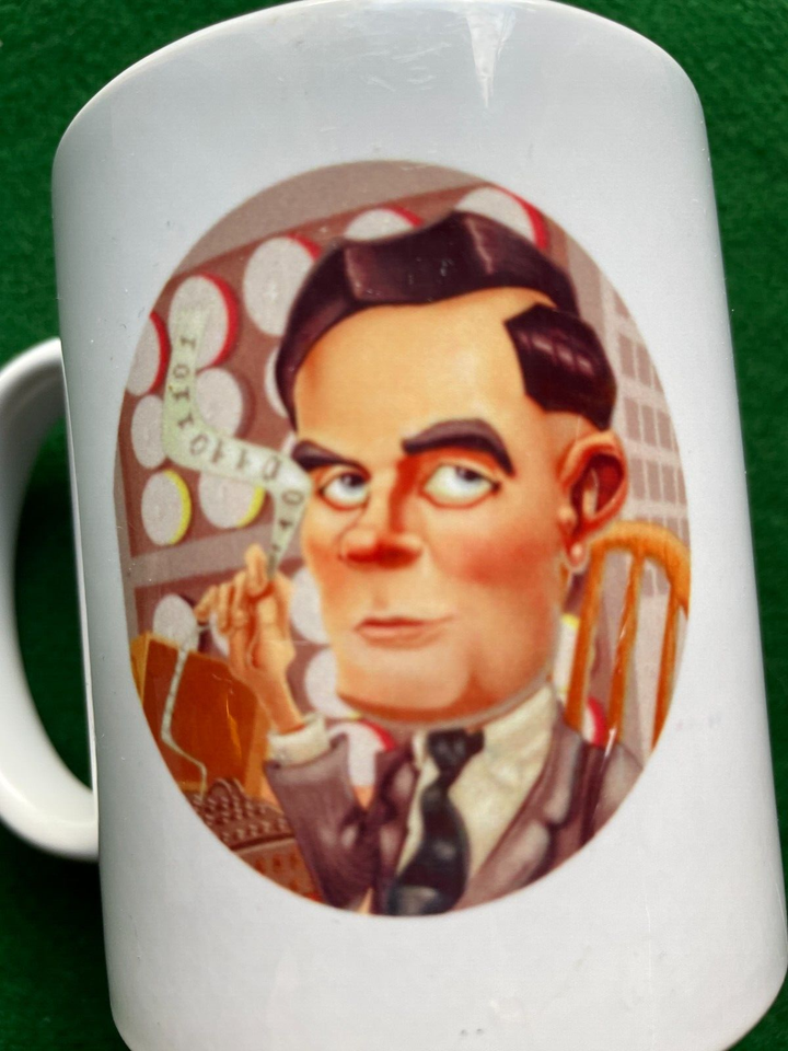 ALAN TURING MUG with quote & HANNAH | eBay