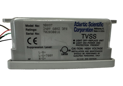 ATLANTIC SCIENTIFIC Corporation 90897 240V 60HZ 3PH | eBay