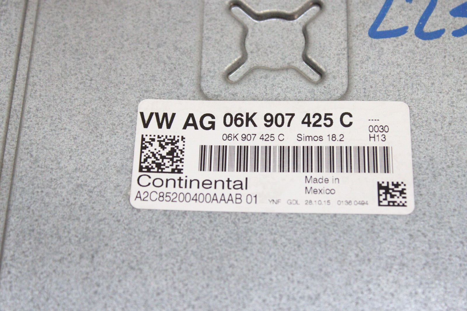 16 VW PASSAT COMPUTER BRAIN ENGINE CONTROL MODULE ECU 06K 907 425 C OEM ...
